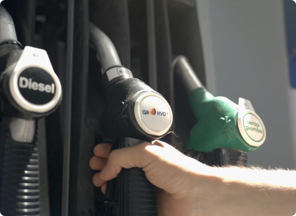 Q8 HVO+, biocarburante diesel HVO di origine rinnovabile | Q8