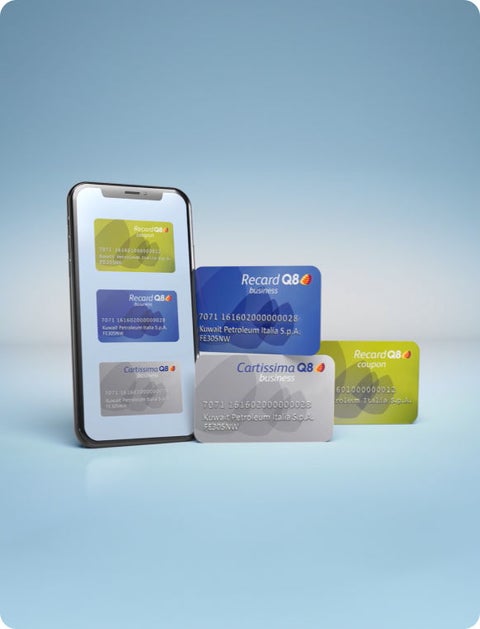 Richiedi la tua Carta Carburante Q8