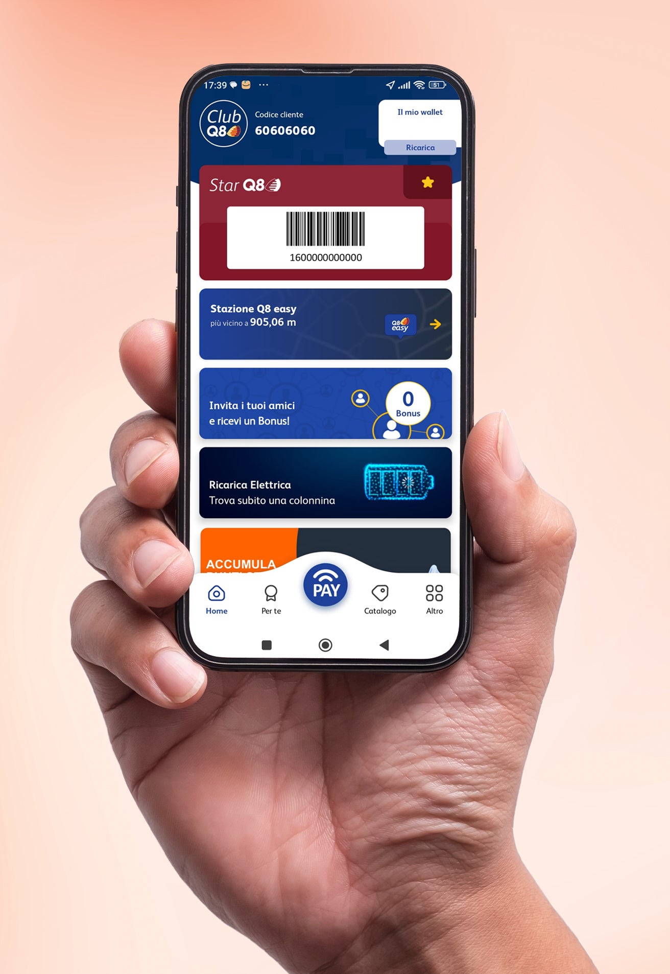 Ottieni 2€ di Buono Carburante | Scarica l'App ClubQ8